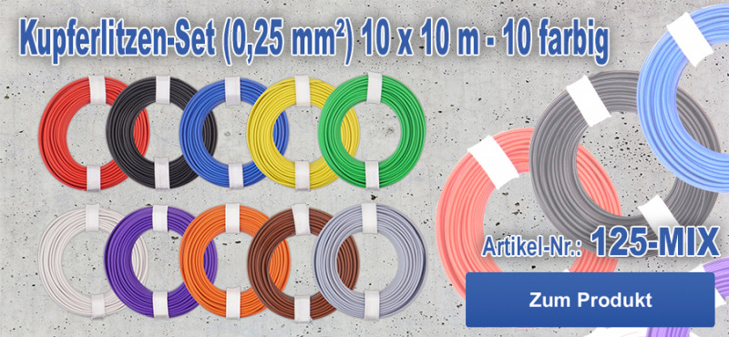 Kabel + Litzen | Donau Elektronik Shop